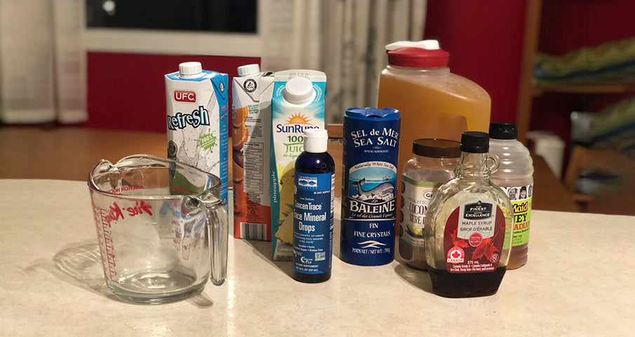 We made our own hydration drink to fight cramps ! – RideOttawa